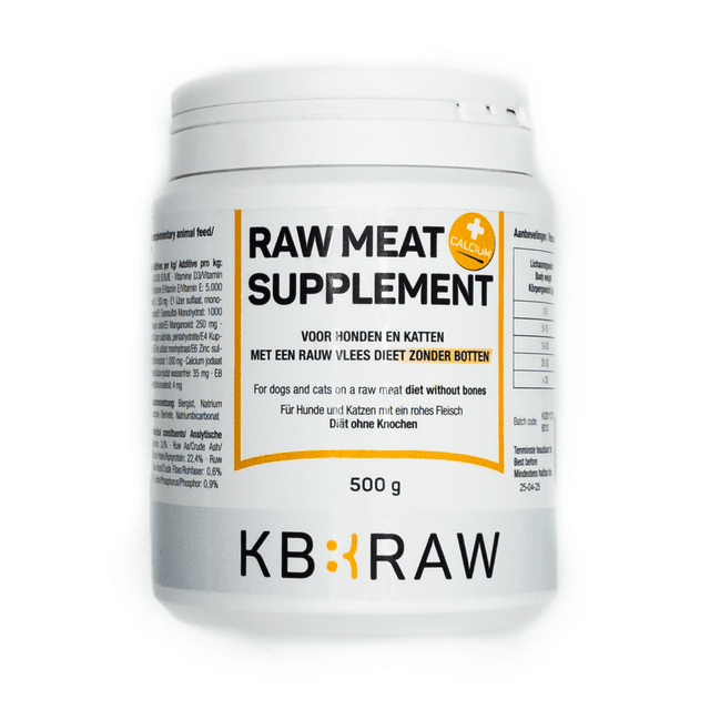 KB Extra - Raw Meat Supplement + Calcium | Kiezebrink